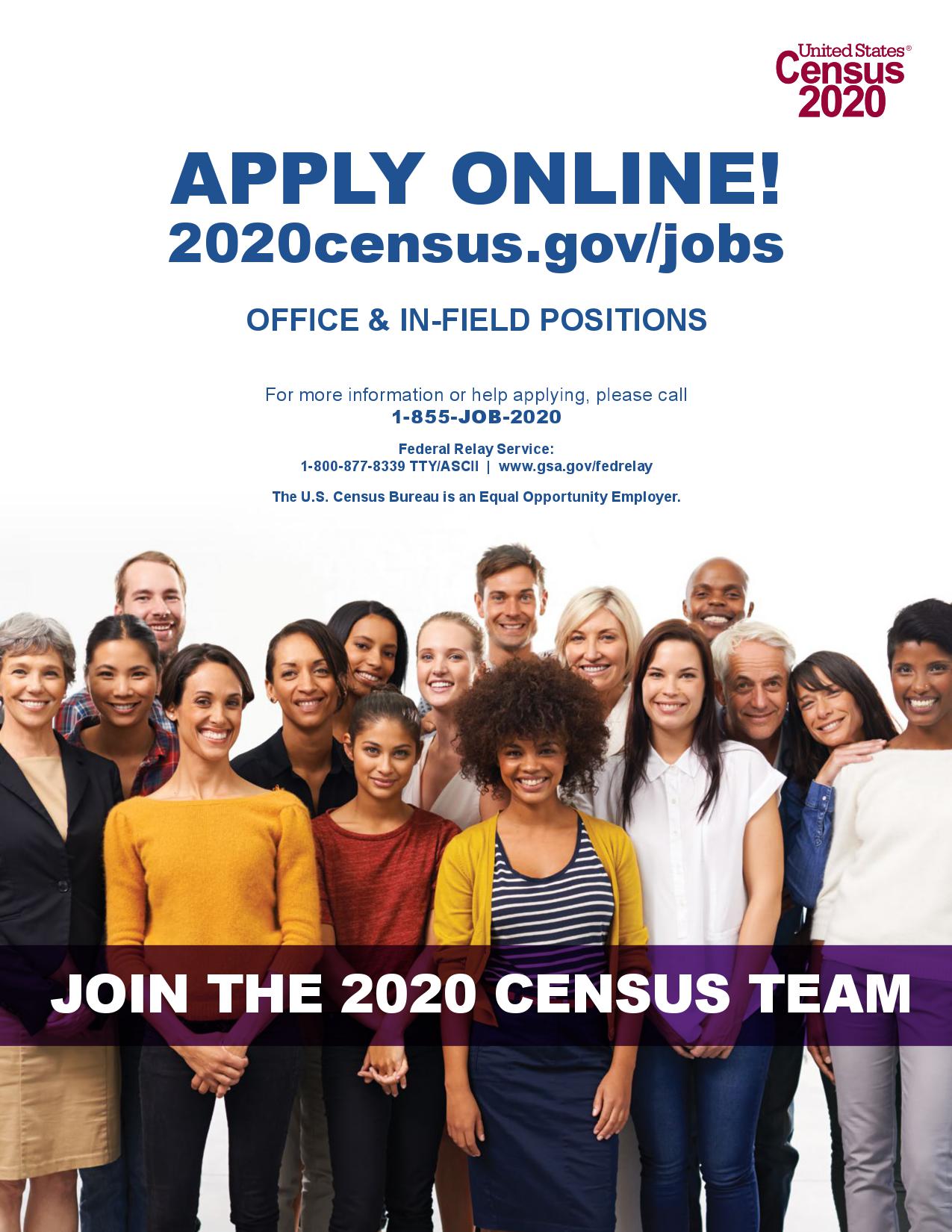 2020 Census Job Opportunity - Trotwood, Ohio