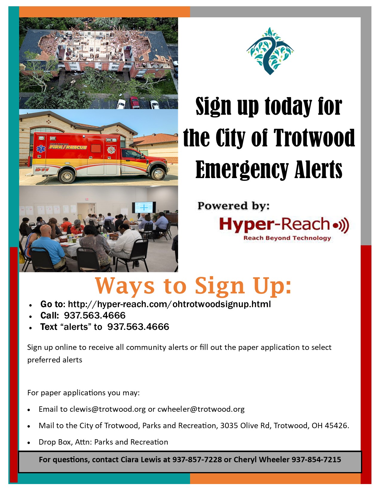 City of Trotwood Communication System- Hyper Reach - Trotwood, Ohio