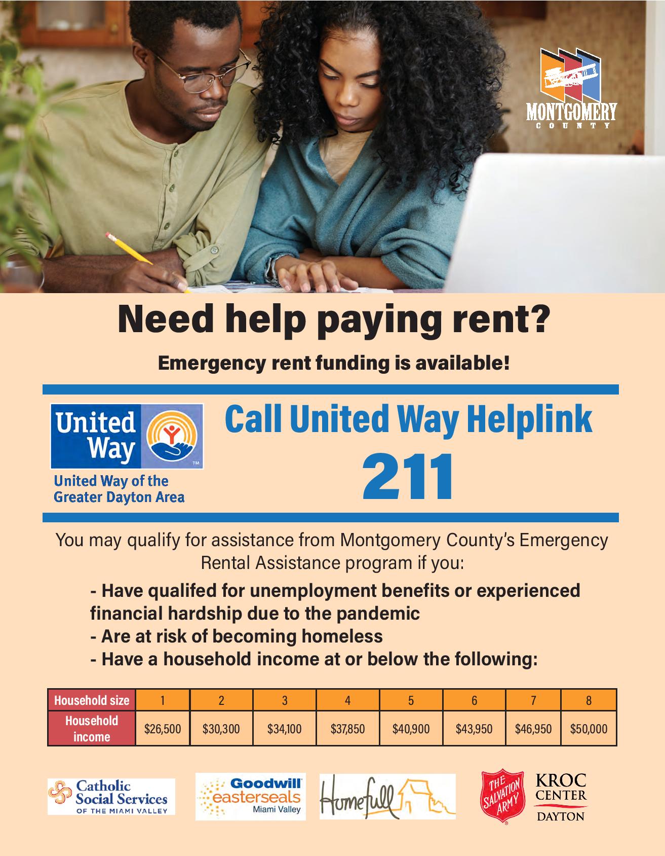 Rent Assistance Available - Trotwood, Ohio